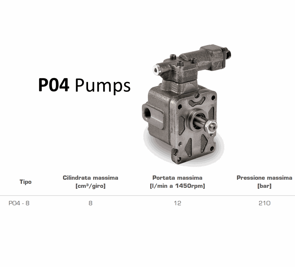 Berarma Vane pumps selection